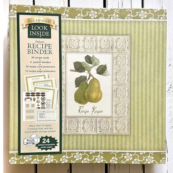 New Seasons | Kitchen | New Ultimate Deluxe Recipe Keeper W Printable ...